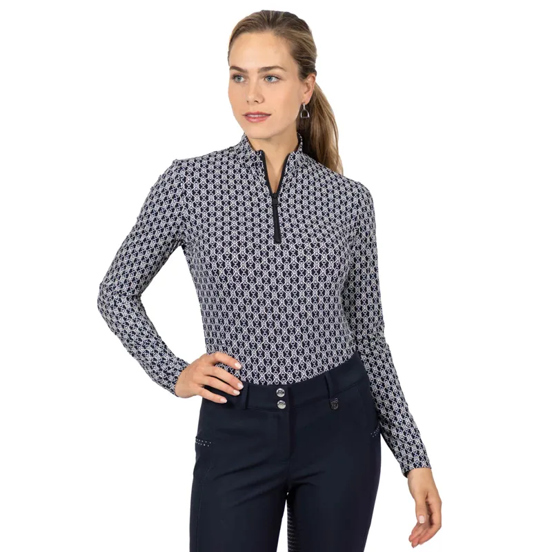HV Polo Melody Ladies Base Layer Top - Navy