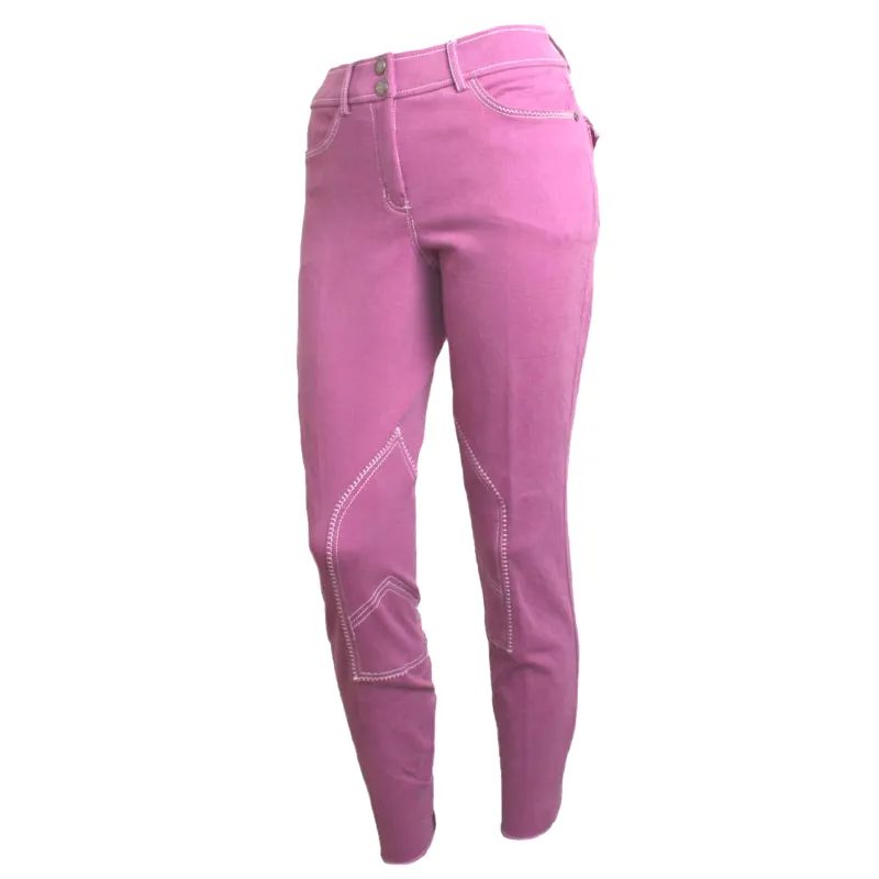 HV Polo Luba Ladies Riding Breech - Pink