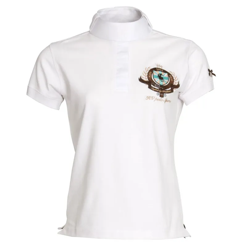HV Polo Gonza Competition Show Shirt - White