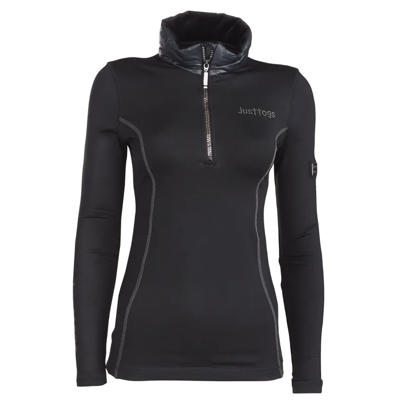 Just Togs Airsport Rider Ladies Top - Black