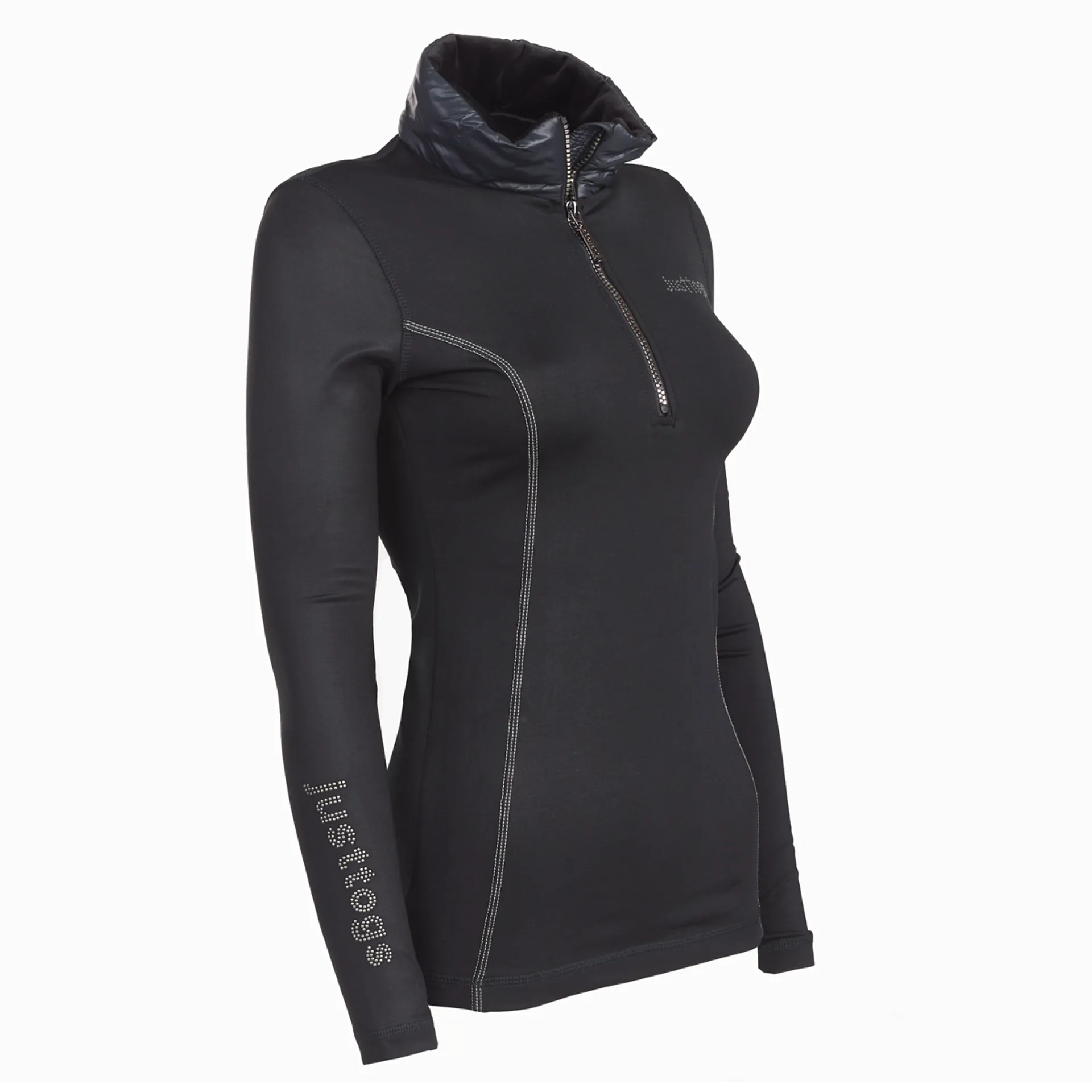 Just Togs Airsport Rider Ladies Top - Black