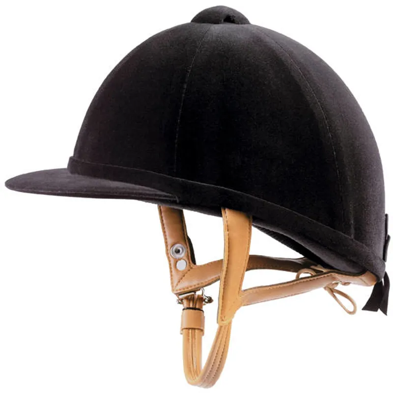 Just Togs Junior Showjumper Riding Hat - Black