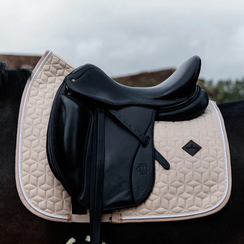 Kentucky Wool Dressage Saddlecloth - Beige