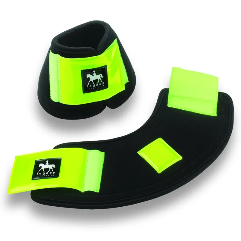 Legacy Double Touch Overreach Boots - Reflective Yellow