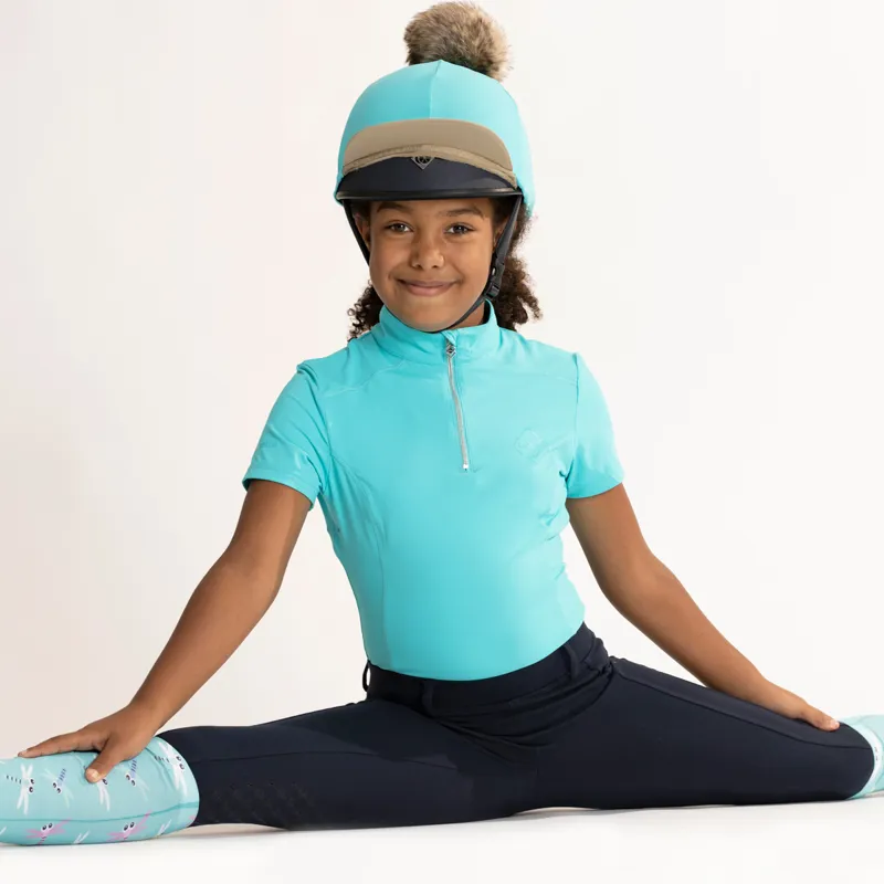 LeMieux Short Sleeve Ladies Base Layer - Azure