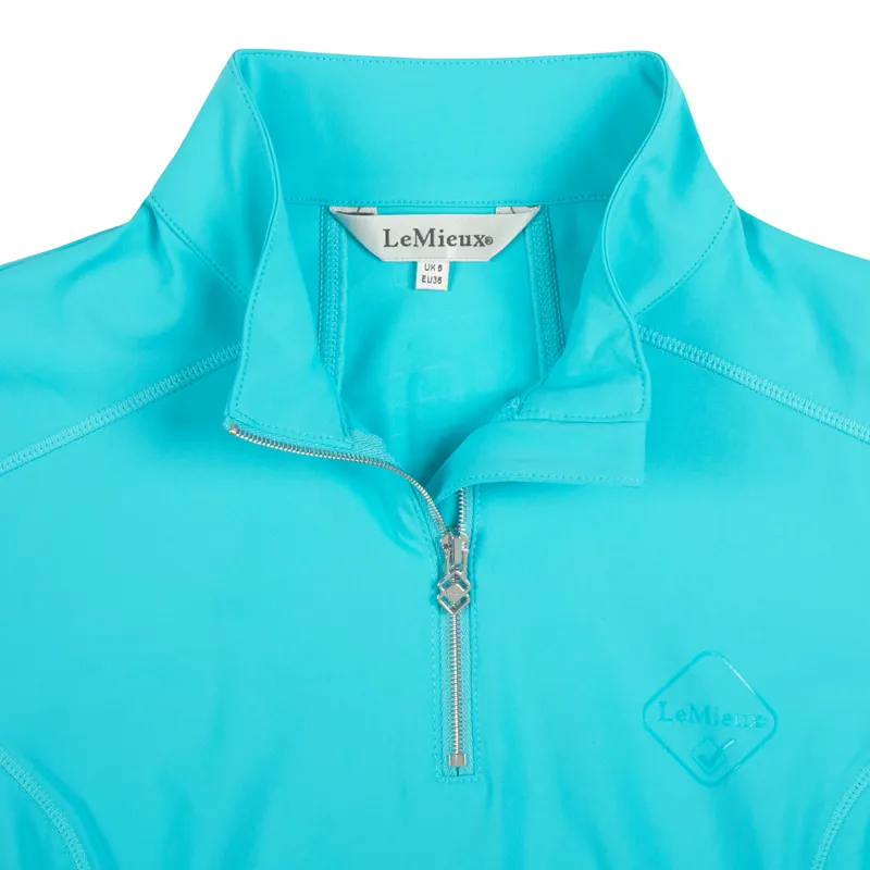 LeMieux Short Sleeve Ladies Base Layer - Azure