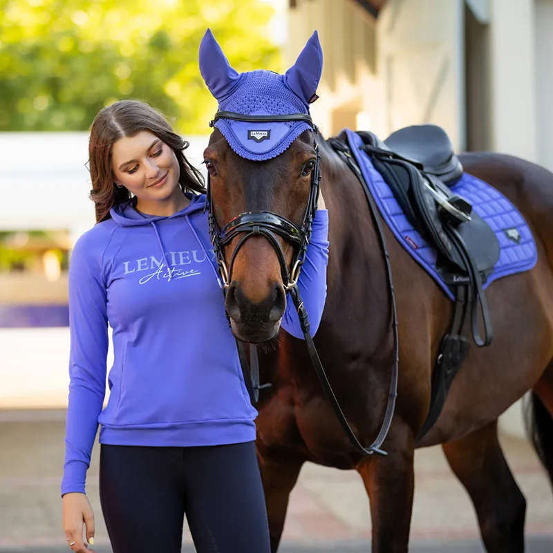 Lemieux Luxe Ladies Hoodie Bluebell