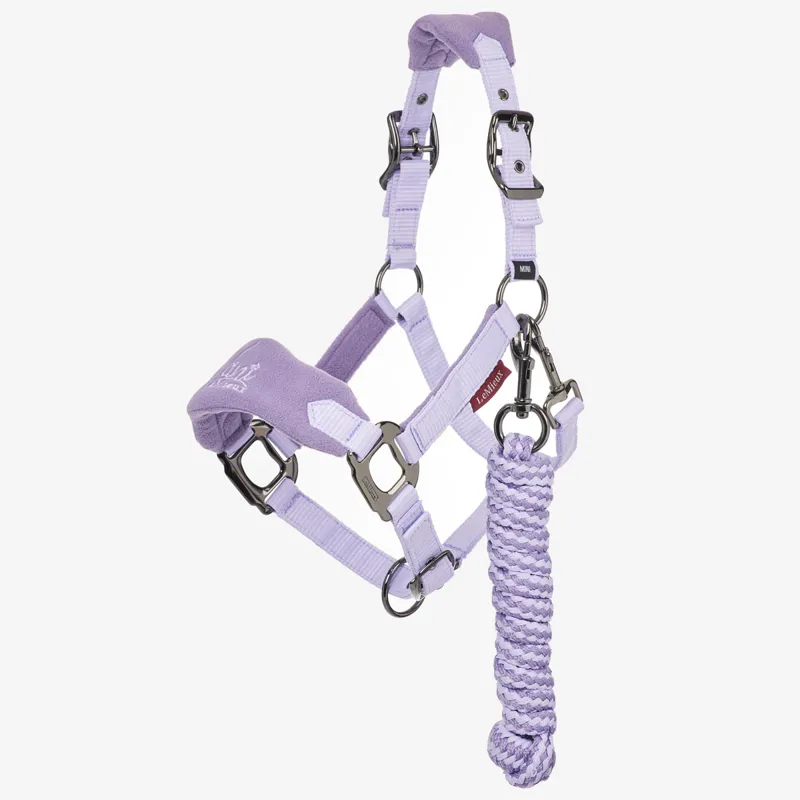 LeMieux Mini Vogue Headcollar and Lead Rope - Wisteria