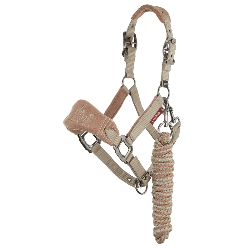 LeMieux Mini Vogue Headcollar and Lead Rope Set - Mink