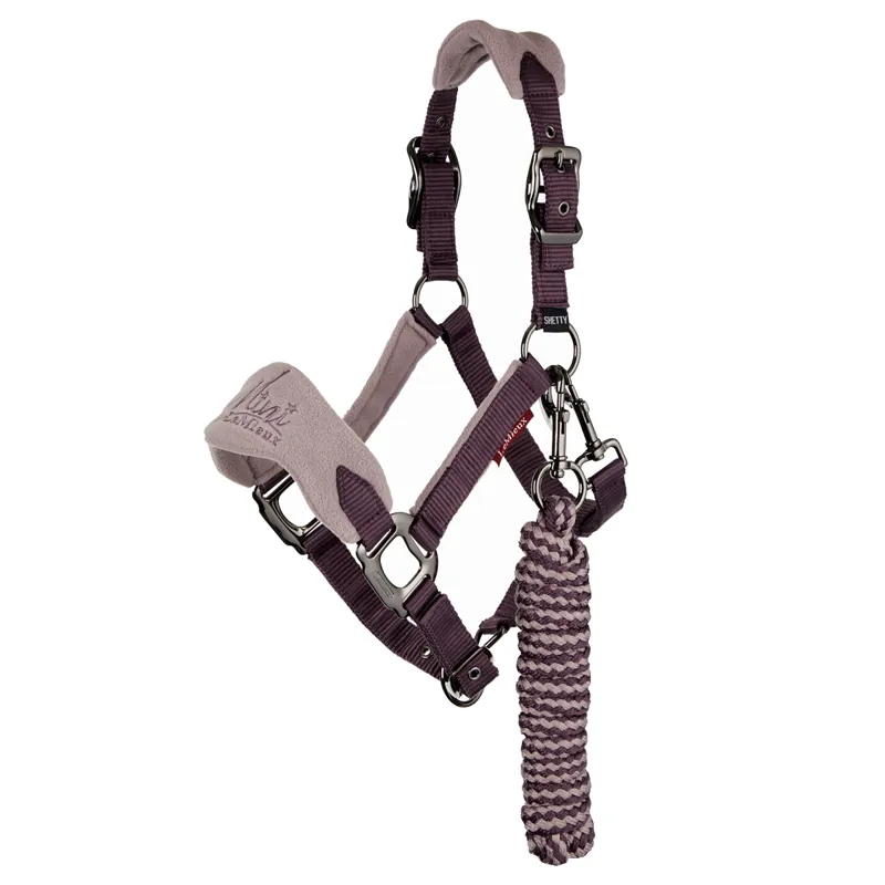 LeMieux Mini Vogue Headcollar and Lead Rope Set - Musk