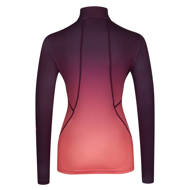 LeMieux Spectrum Young Rider Junior Base Layer - Papaya