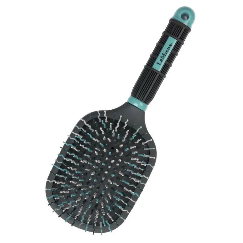 LeMieux Tangle Tidy Plus Mane and Tail Brush - Atlantic