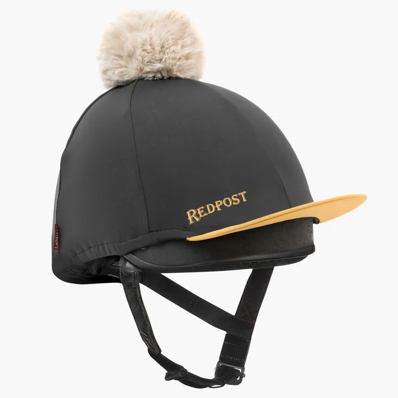 LeMieux x Redpost Hat Silk - Black/Gold