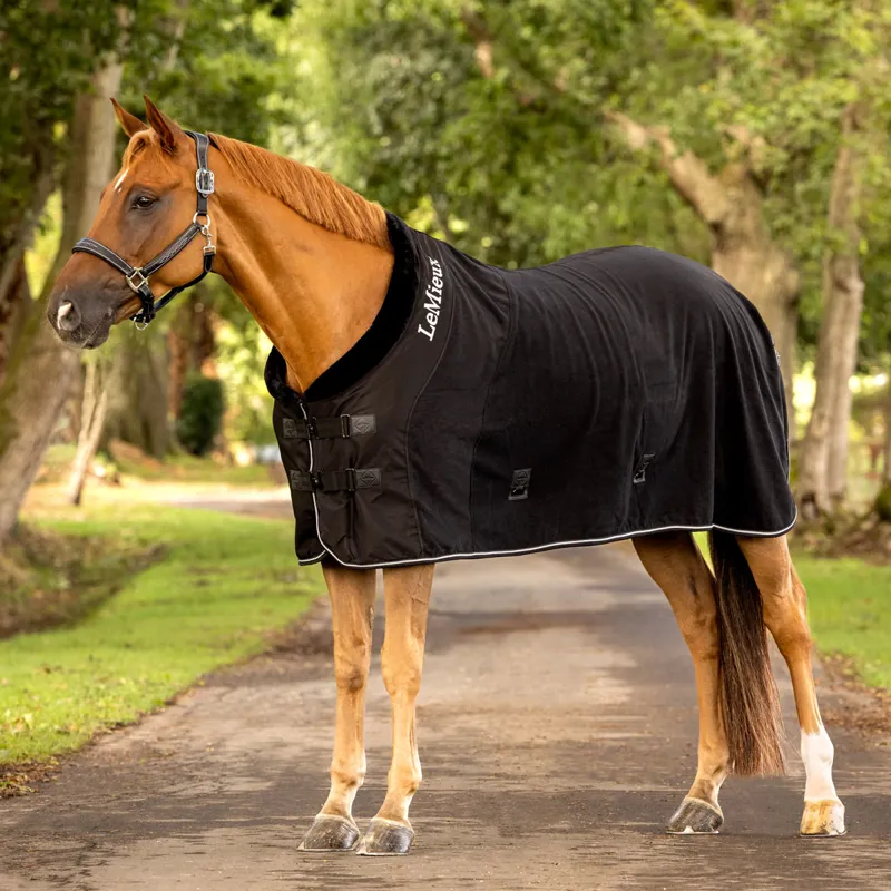 LeMieux Luxe Fleece Rug - Black