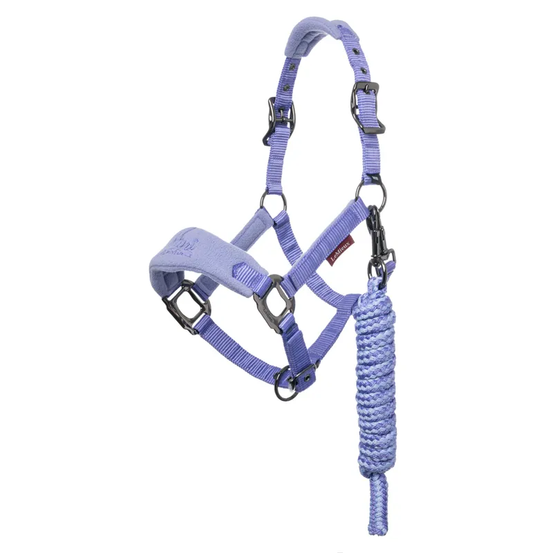 LeMieux Mini Vogue Headcollar and Lead Rope - Bluebell