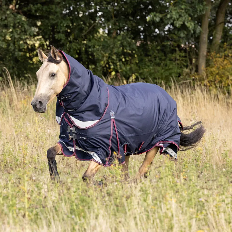 LeMieux Kudos 50g Detachable Neck Turnout Rug - Navy