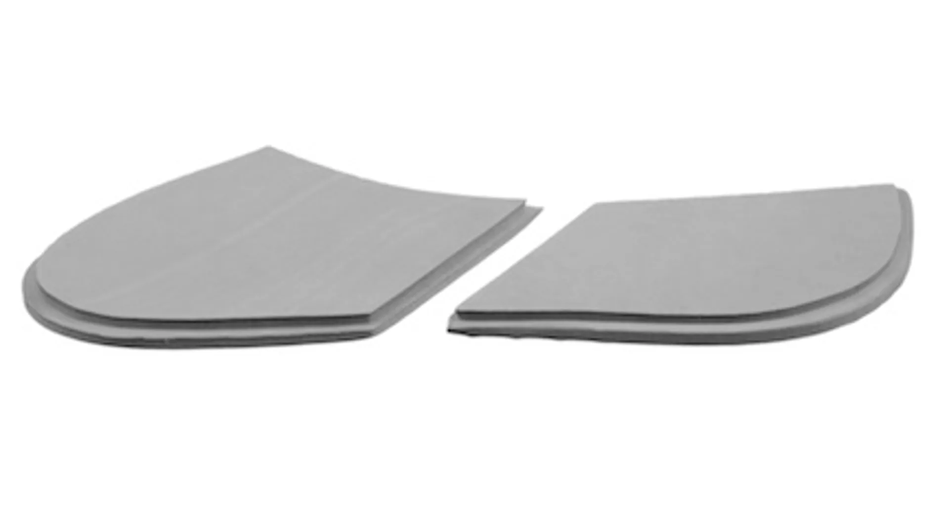 LeMieux Pro-Sorb Plain Half Pad Adjustable - White