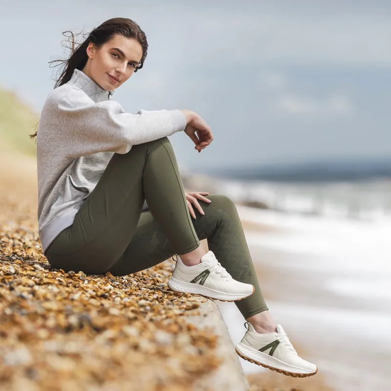 LeMieux Trax Waterproof Trainers - Ecru