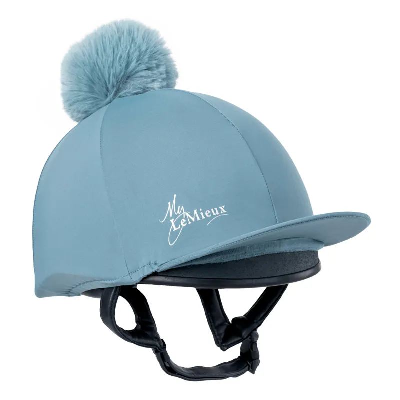 LeMieux Young Rider Hat Silk - Ice Blue