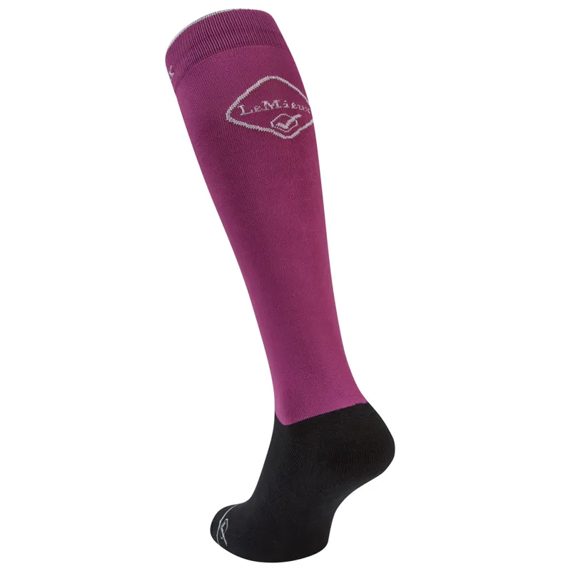 LeMieux Classic Socks - Plum
