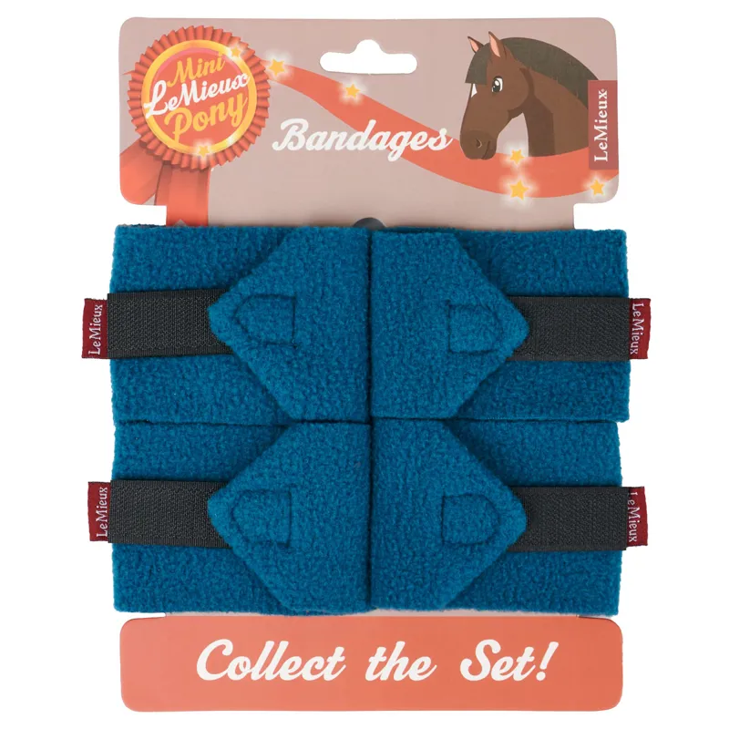 LeMieux Mini Toy Pony Bandages - Marine