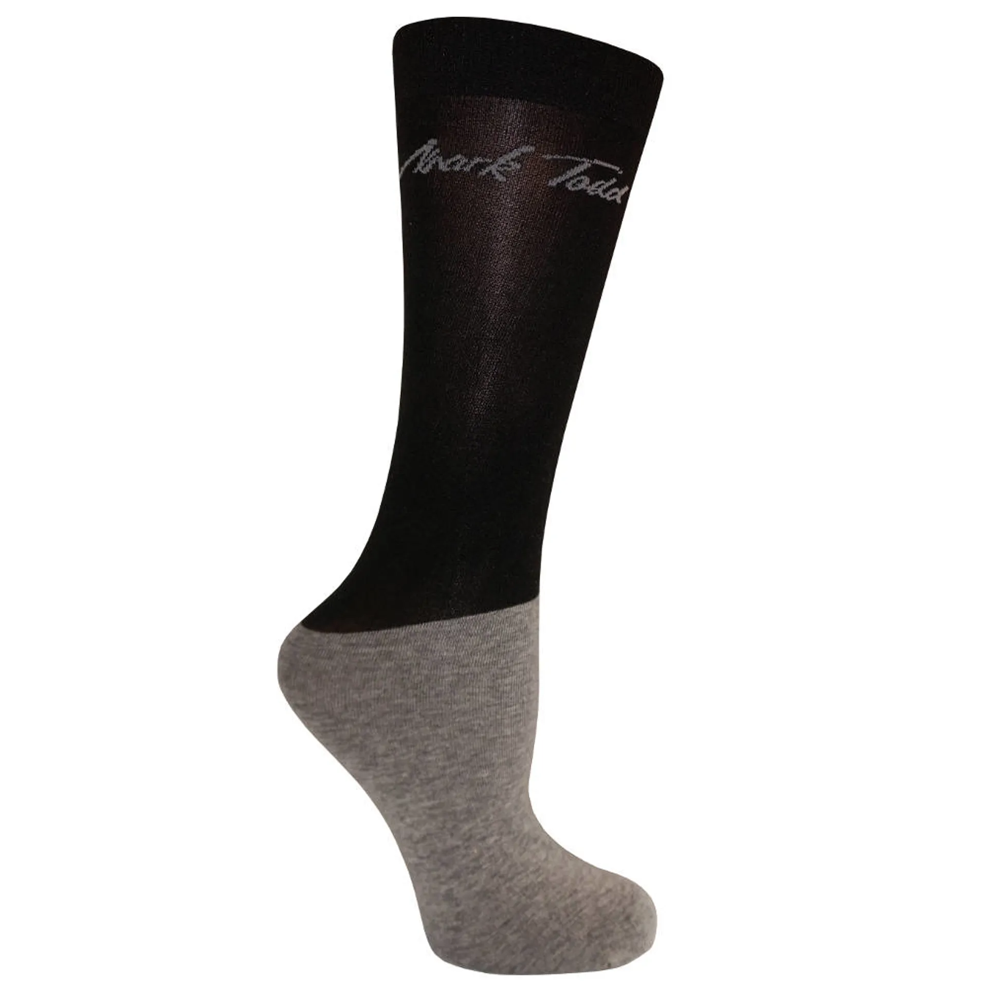 Mark Todd Competition Socks - Black/Grey