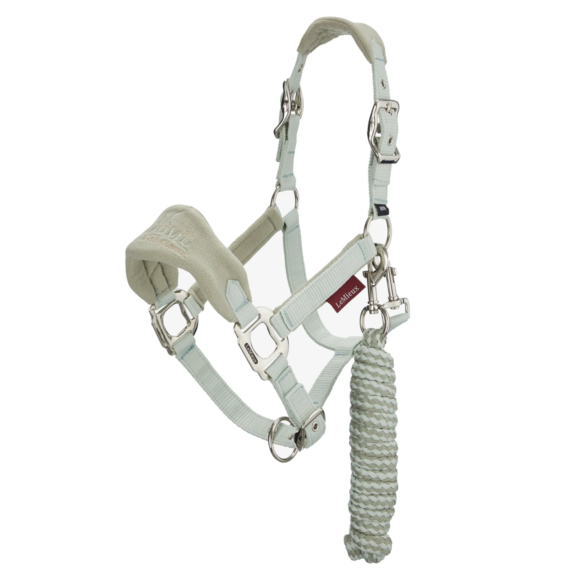 LeMieux Mini Vogue Headcollar and Lead Rope - Fern