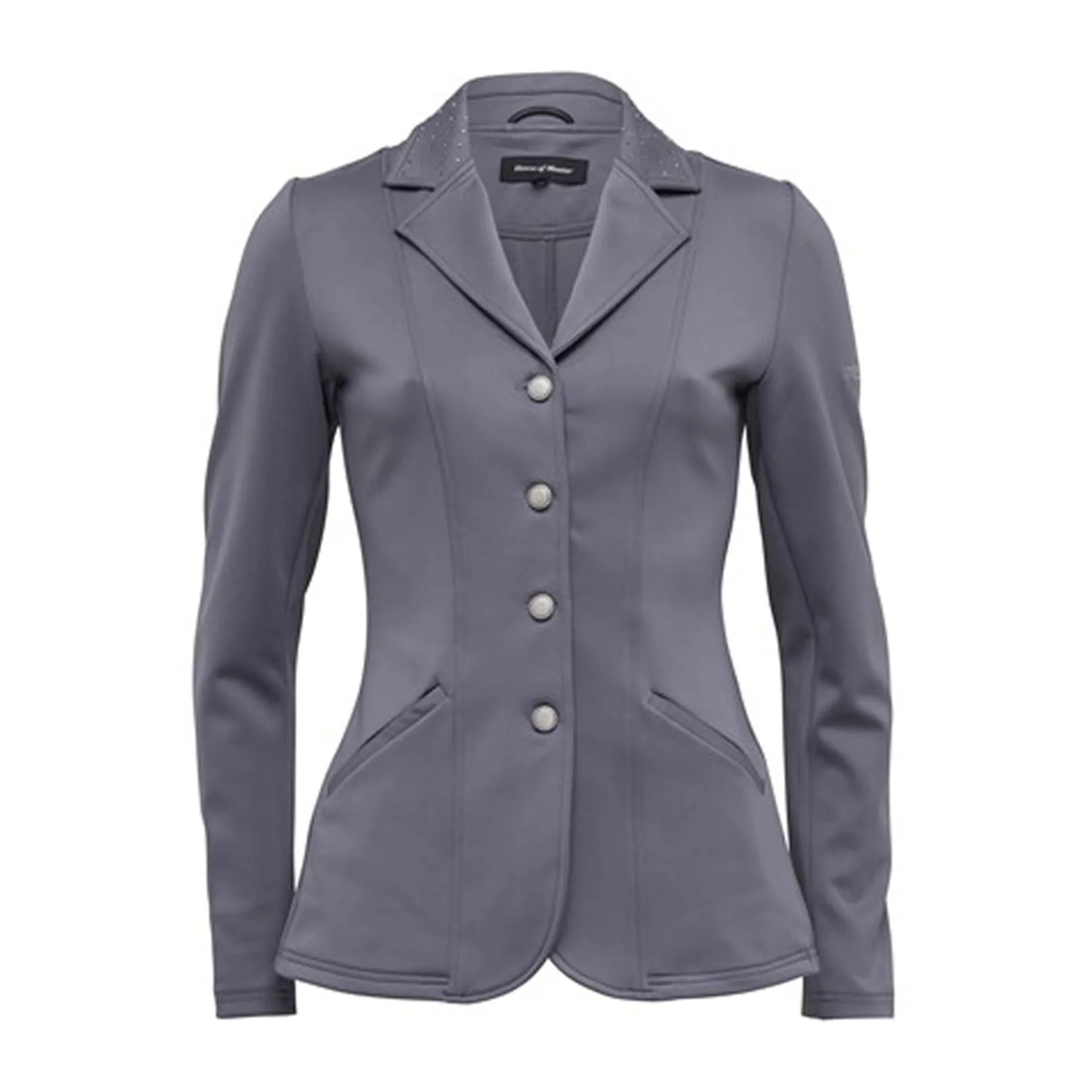 Montar Ladies Competition Jacket With Stones - Ava Grey