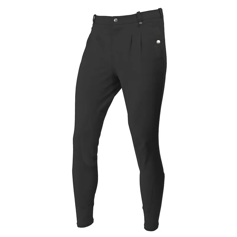 Mark Todd Auckland Mens Pleated Front Breeches - Charcoal Grey