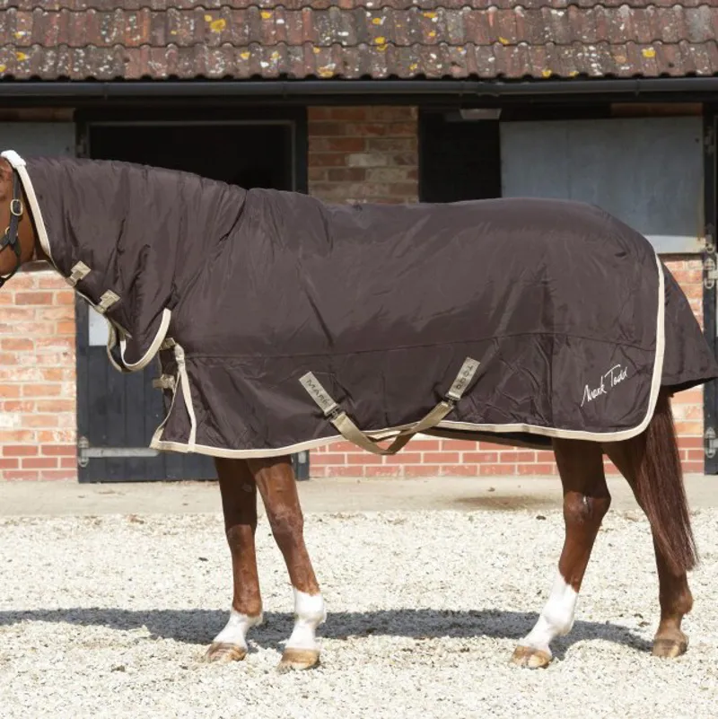 Mark Todd Deluxe Heavyweight Stable Combo 420g Rug - Chocolate/Caramel