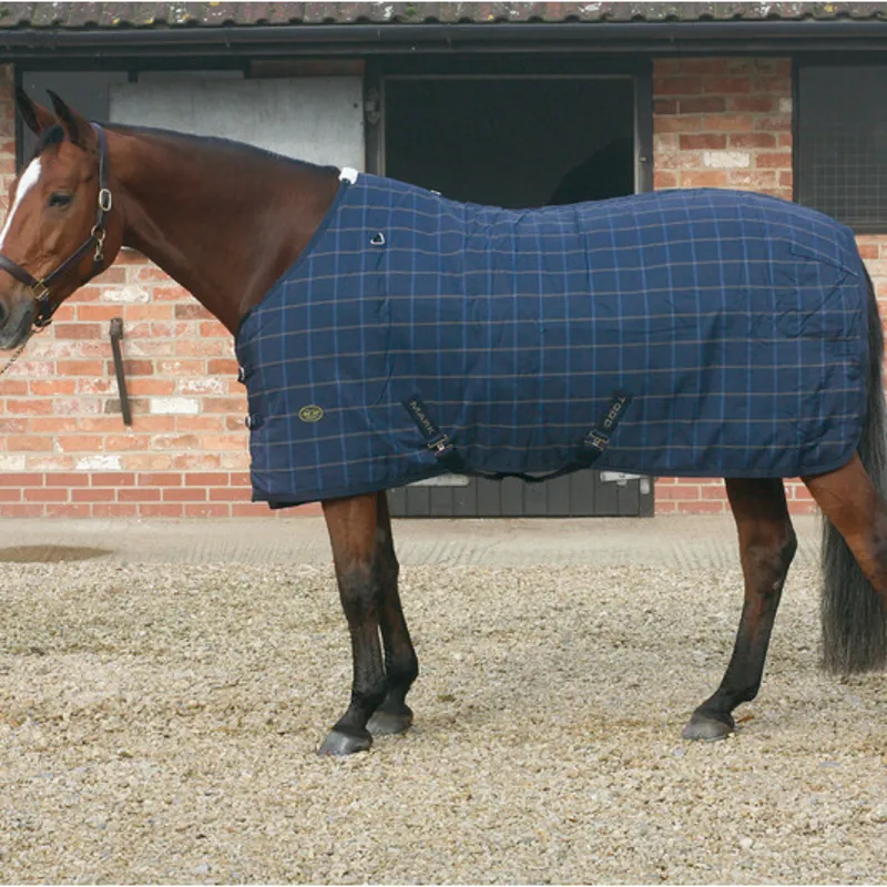 Mark Todd Ultimate Heavyweight Stable 400g Rug - Navy Plaid