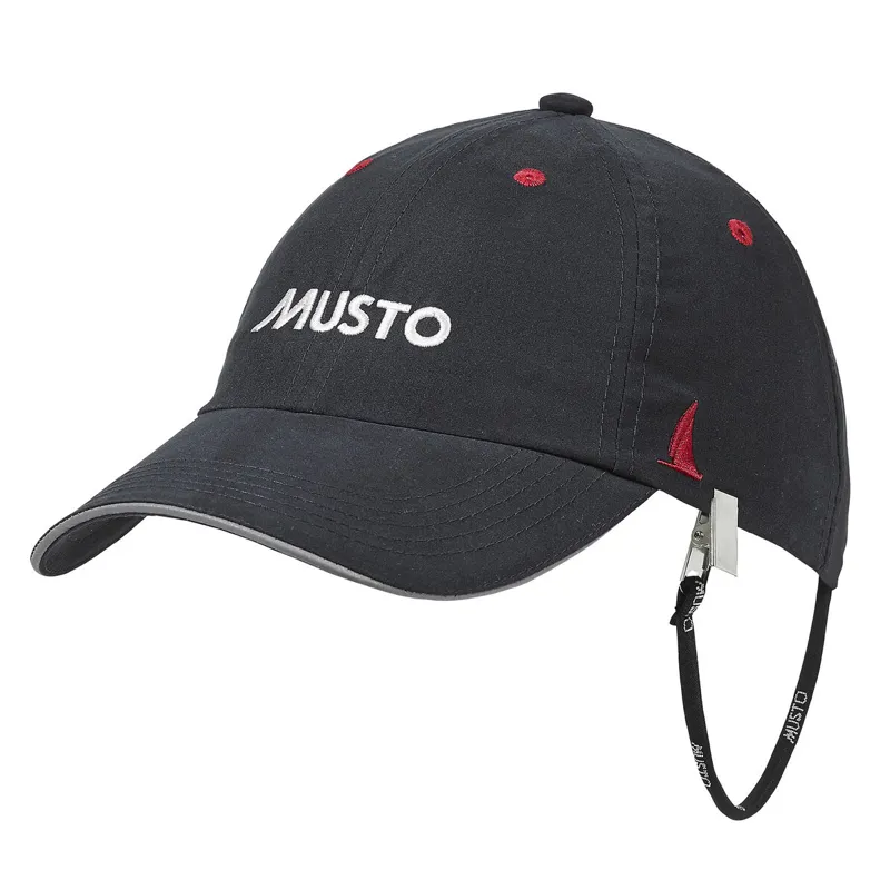 Musto Essential Fast Dry Crew Cap - Black