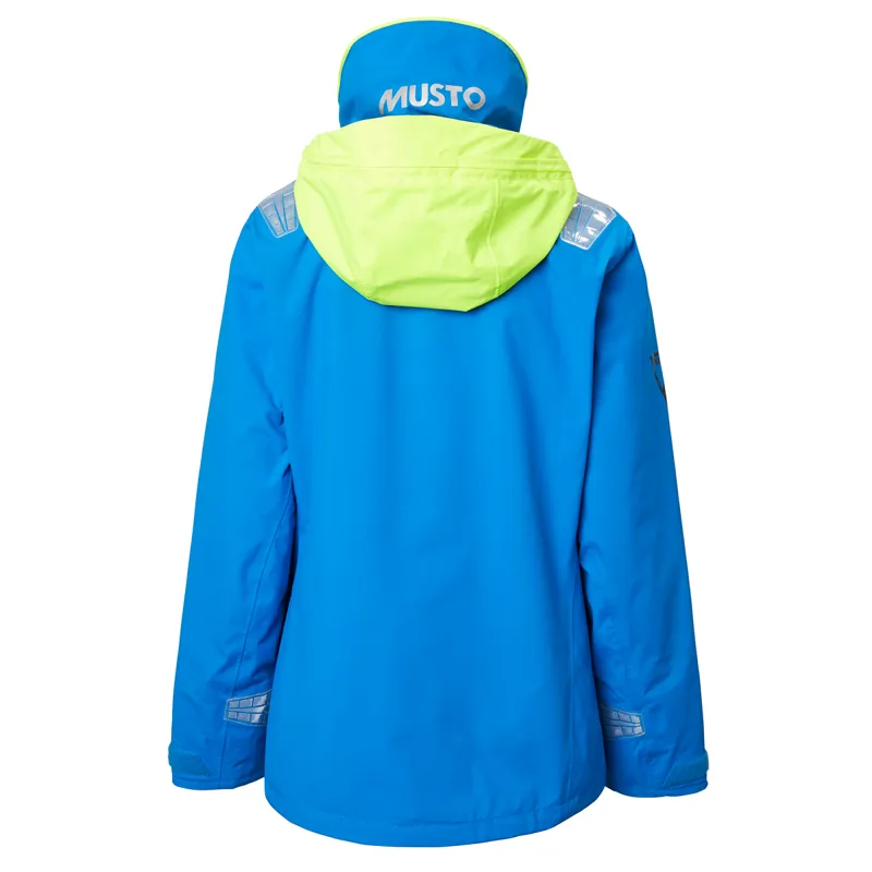 Musto BR1 Inshore Waterproof Ladies Jacket - Brilliant Blue