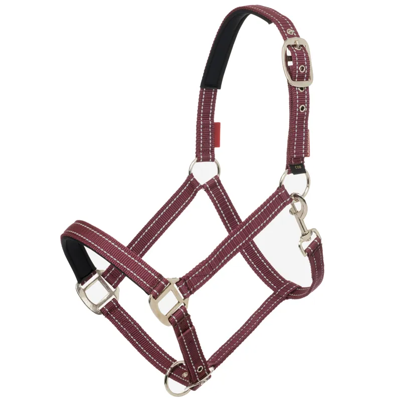 LeMieux Essential Yard Headcollar - Burgundy