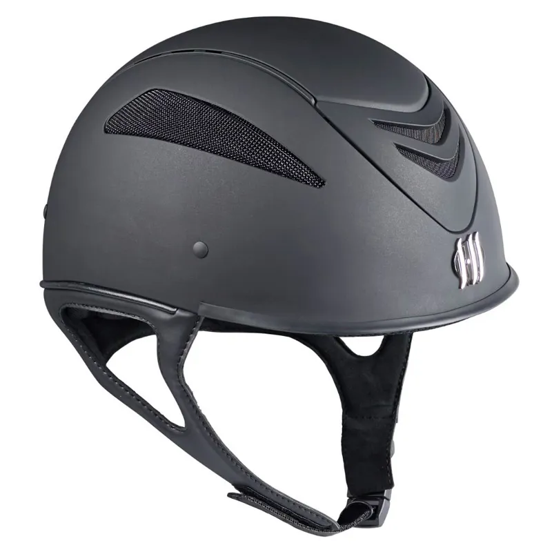 One-K Defender Air Skull Riding Hat - Black
