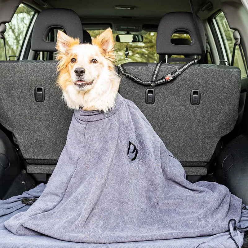 Dog drying bag store