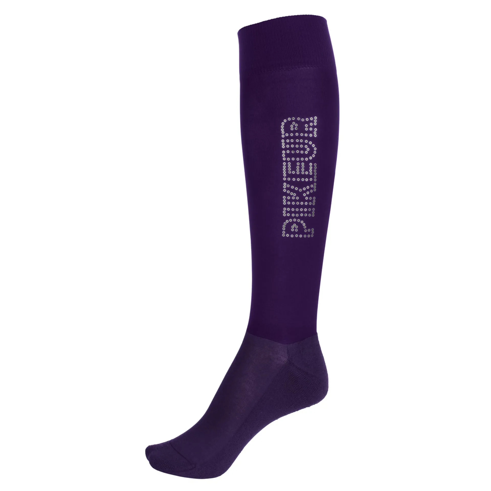 Pikeur 173200 Sequin Knee Socks - Grape