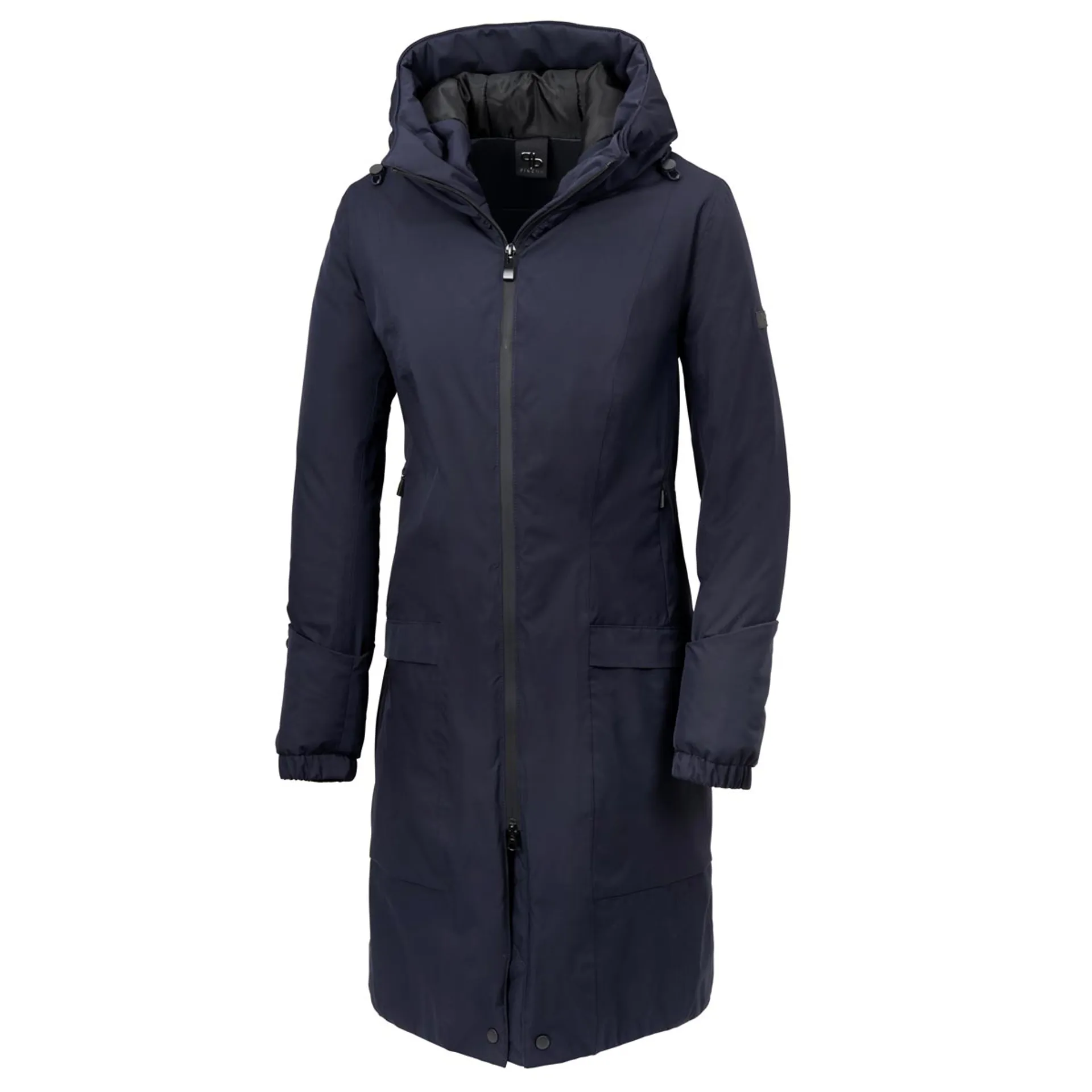 Pikeur Suna Selection Ladies Long Waterproof Jacket - Nightblue