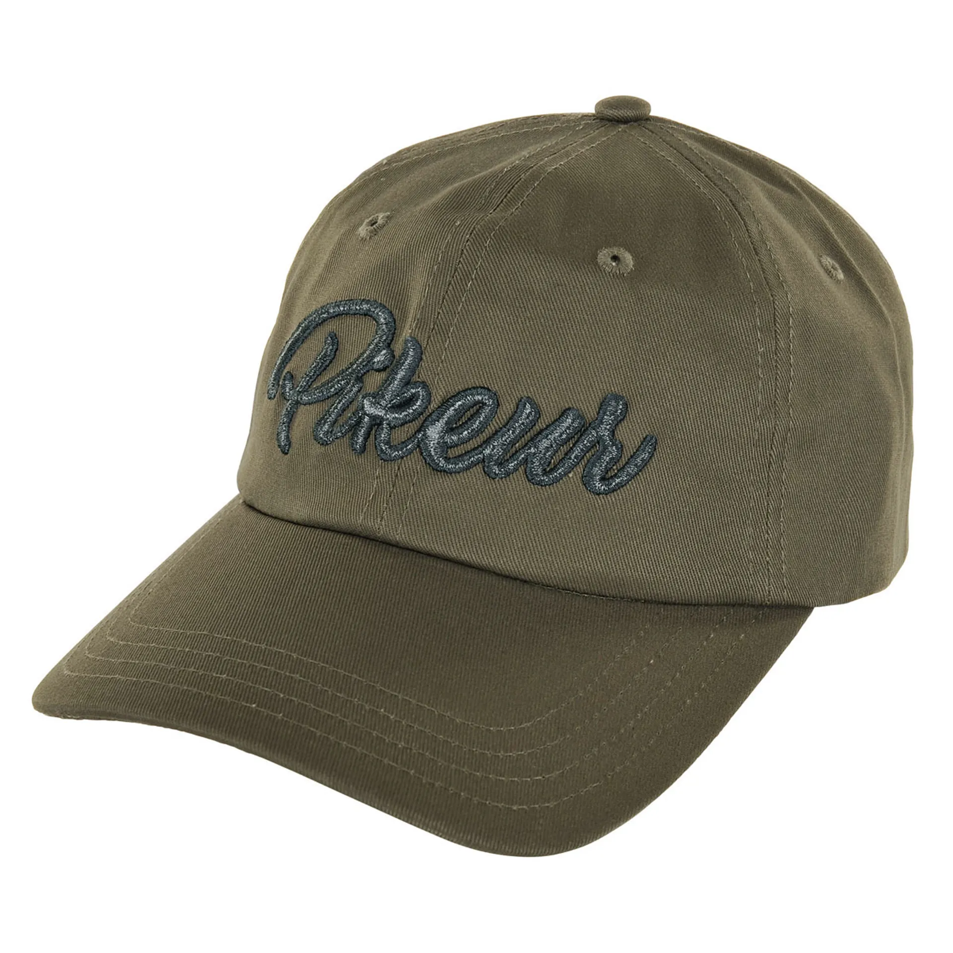 Pikeur Cotton Cap with Lurex Logo - Olive