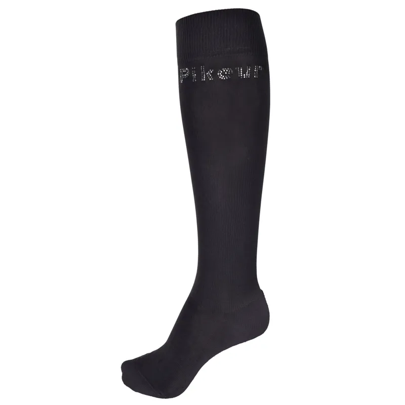 Pikeur 4731 Rhinestone Socks - Anthracite
