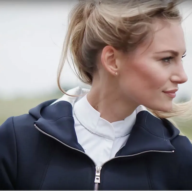 Pikeur Hamila Ladies Tech Fleece Jacket - Navy