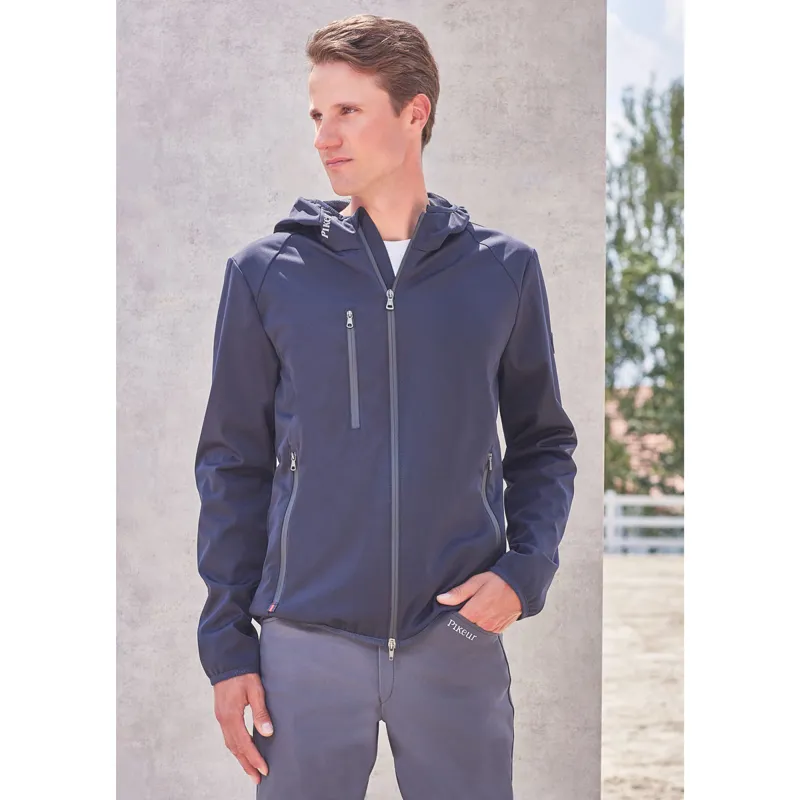 Pikeur Milton Softshell Mens Jacket - Night Sky