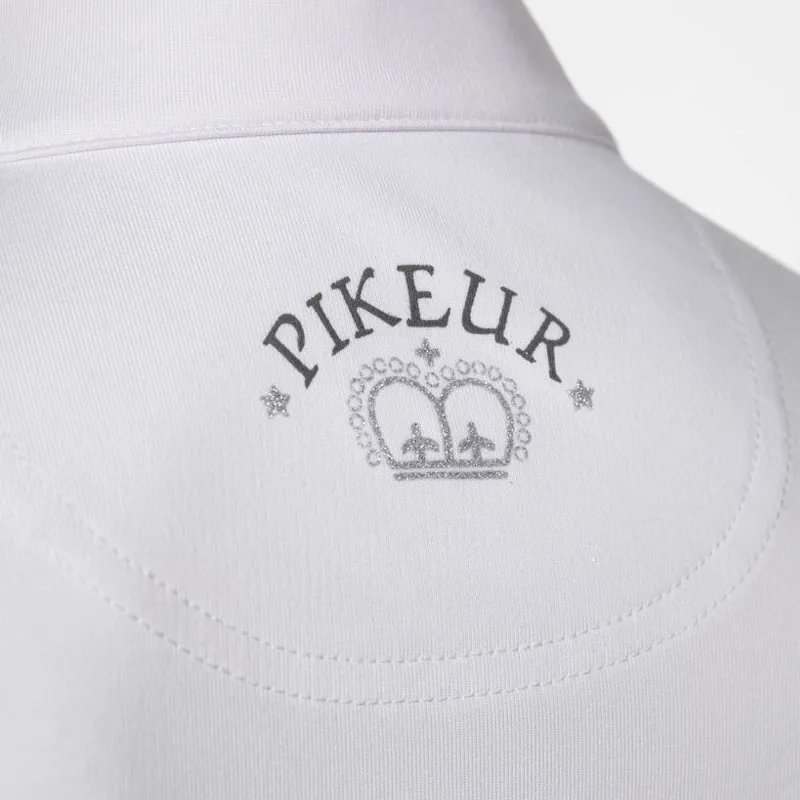Pikeur Turnier Long Sleeved Ladies Competition Shirt 419 - White