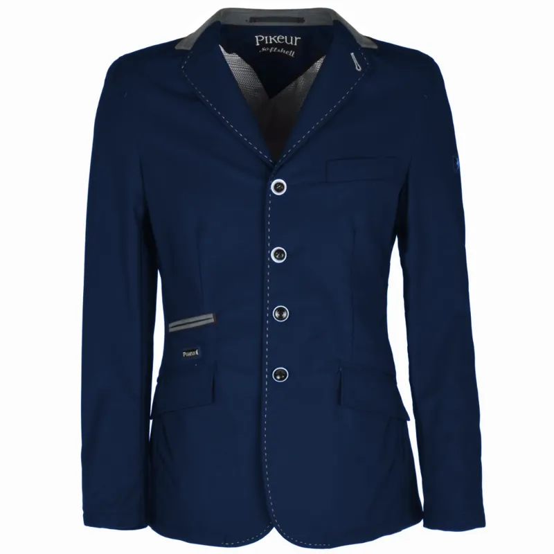 Pikeur Grasco Mens Competition Jacket - Blue/Grey