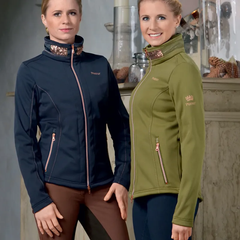 Pikeur Nabela Ladies Softshell Jacket Premium Collection - Dark Navy