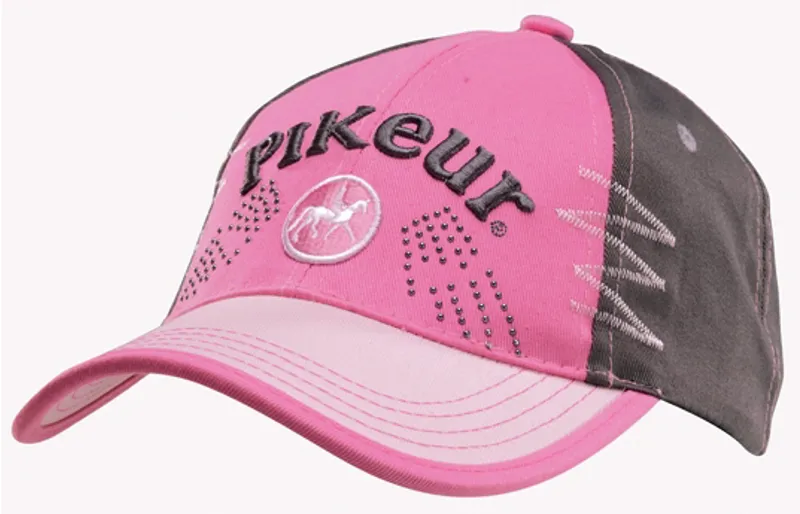 Pikeur Next Generation Cap - Pink/Grey