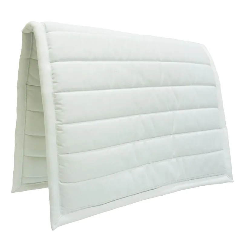 Polypad Classic Long Saddlepad - White