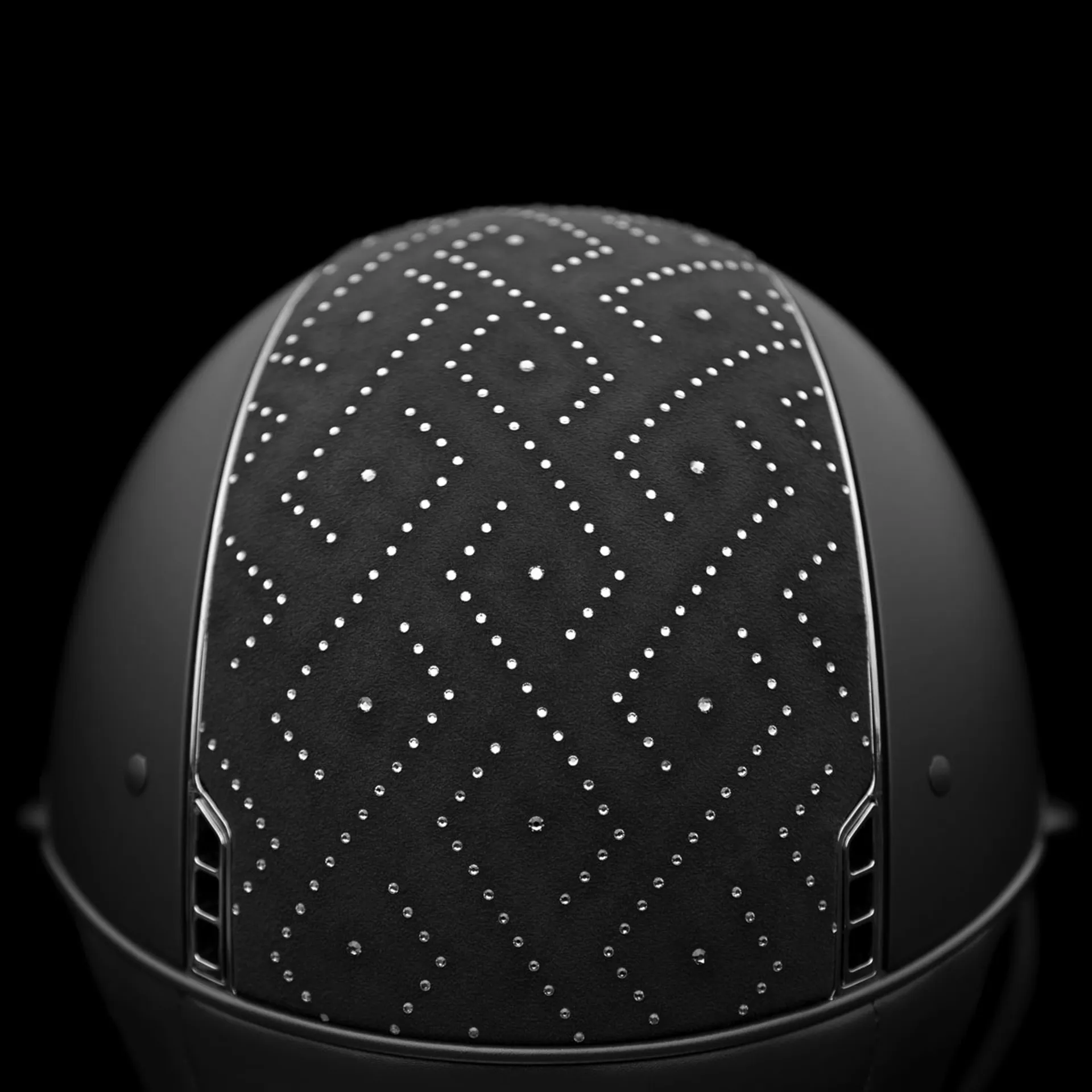 Samshield Miss Shield Shadowmatt Aztec Riding Hat - Black