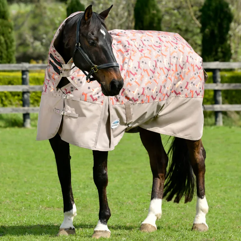 WeatherBeeta ComFiTec Essential 220g Turnout Rug - Dachshund