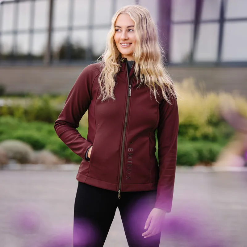 LeMieux Charlotte Ladies Softshell Jacket - Merlot
